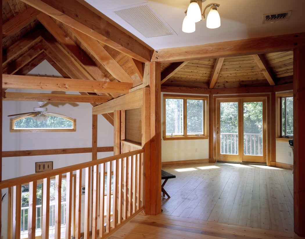 Custom Home (3049) - Habitat Post and Beam