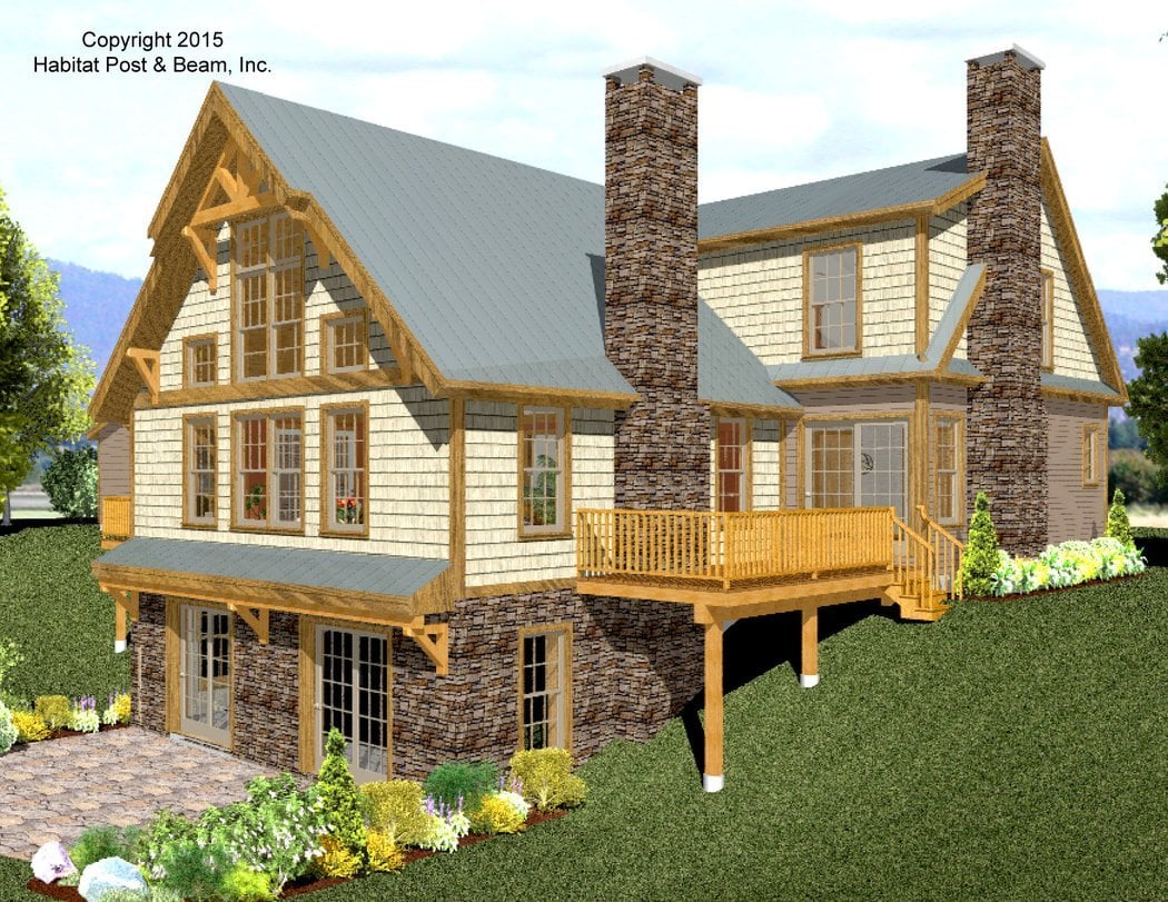 Custom Addition (3587) - Habitat Post and Beam