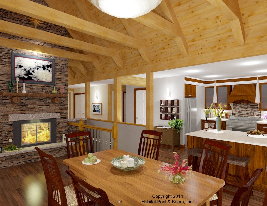 Custom Home (9102) - Habitat Post and Beam