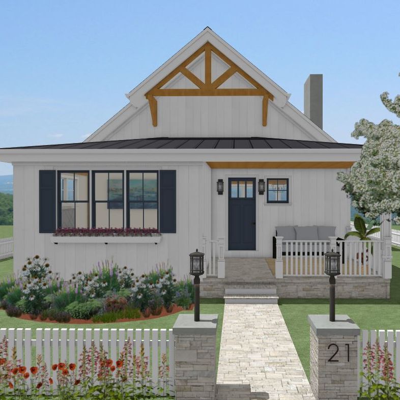 Custom Home (9142) - Habitat Post and Beam