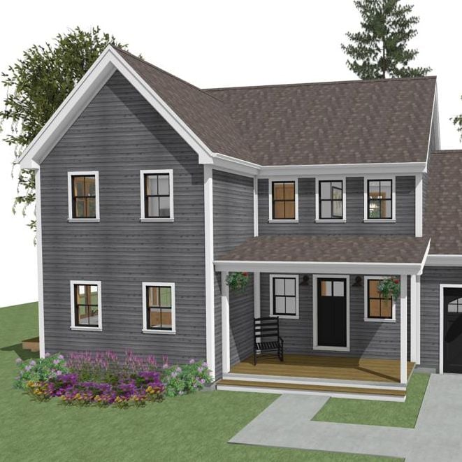 Custom Home (3959) - Habitat Post and Beam