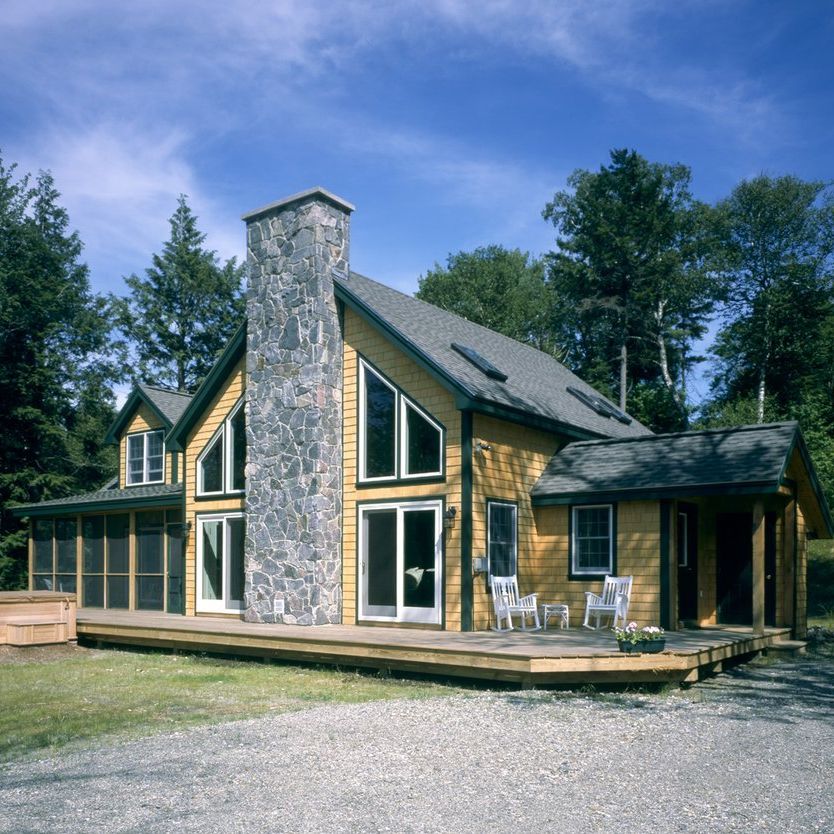 Custom Home (3624) - Habitat Post and Beam