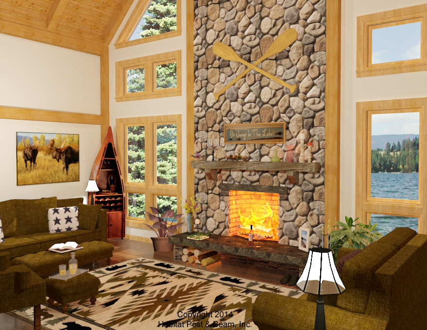 Timber Hill (0002) - Habitat Post and Beam